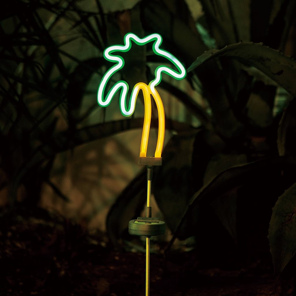 SOLAR NEON LIGHT - PALM TREE – Living Plaza Store