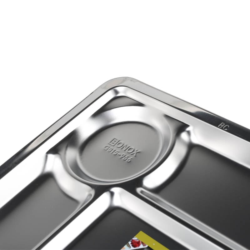 STAINLESS COMBO PLATE – Living Plaza Store